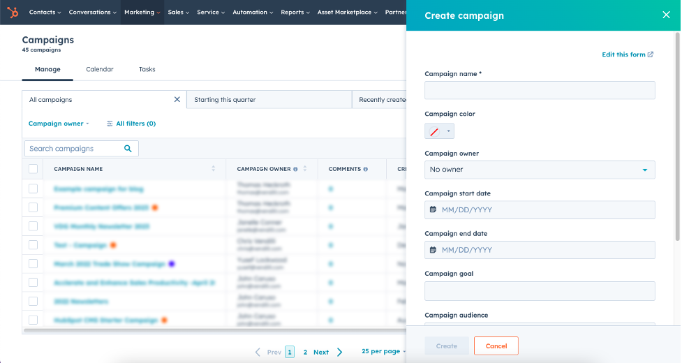 HubSpot Campaigns: Streamline Your Marketing Efforts